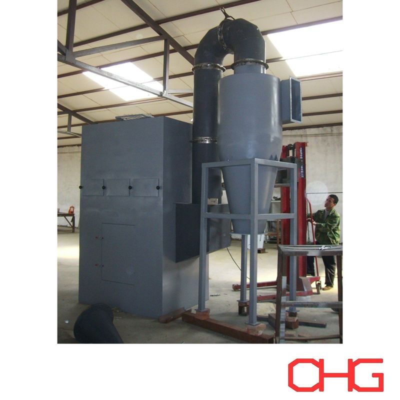 Fast Color Change Automatic Cyclone Powder Recovery Box With PLC ...