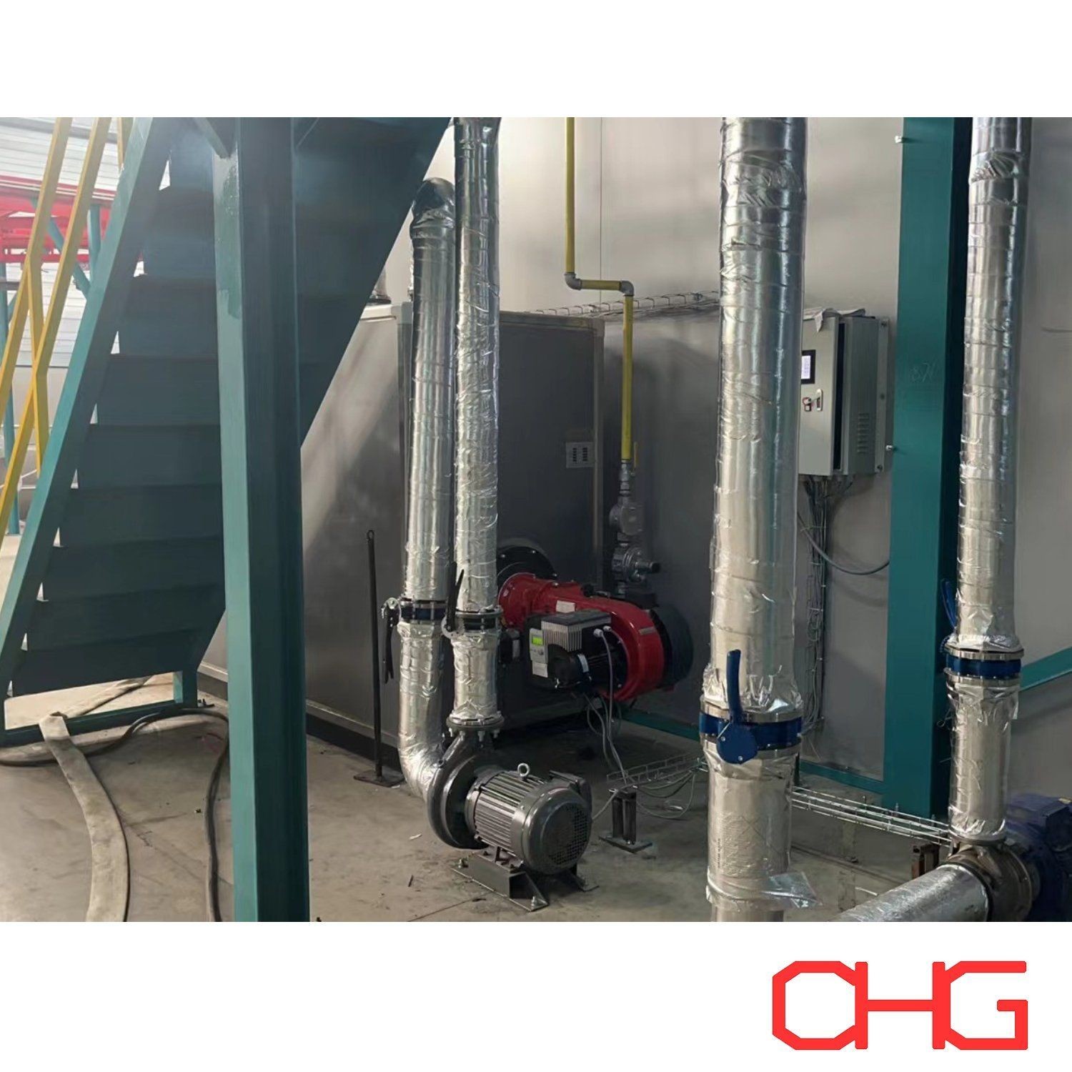 Oil/Electric/Gas Heat Exchanger for Coating Production Line